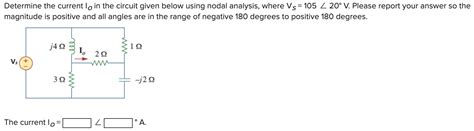 Solved Determine The Current Io In The Circuit Given Below