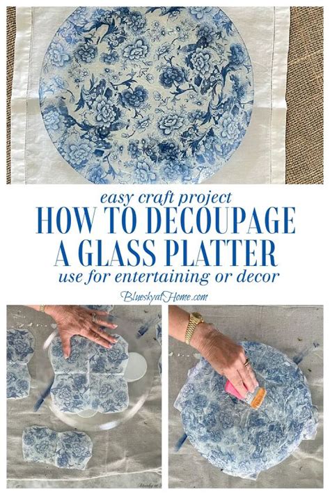 Técnicas De Decoupage Em Vidro Transforme Objetos Simples