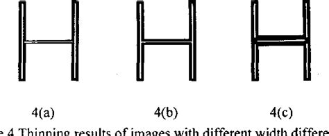 Figure 4 From A Parallel Thinning Method Based On Image Marking Semantic Scholar