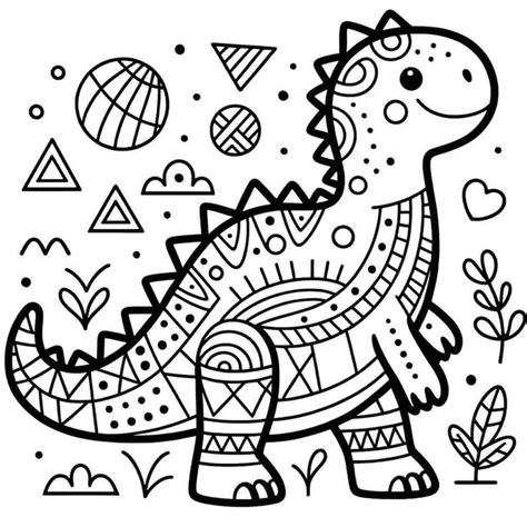 Dibujos De Dinosaurios Para Descargar Imprimir Y Colorear 2026