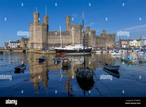 Caernarfon Castle A Unesco World Heritage Site And One Of The Most