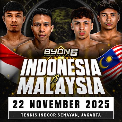 Byon Combat Showbiz Vol6 Indonesia Vs Malaysia 2