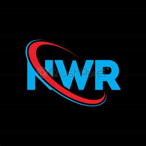 Nwr Logo Nwr Letter Nwr Letter Logo Design Initials Nwr Stock