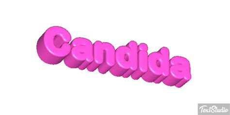 Candida Name Animated  Logo Designs