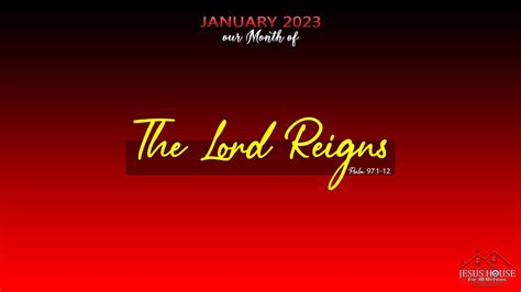 The Lord Reigns Pastor Ayodele Ayedun Youtube
