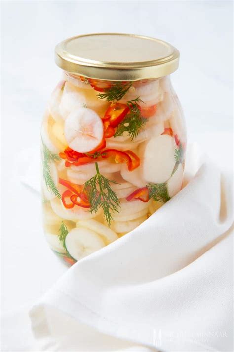 Pickled Daikon Make This Easy Pickled White Radish Recipe Today At Home