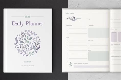 Daily Planner Notebook 2023 Template Print Templates Ft Daily Planner