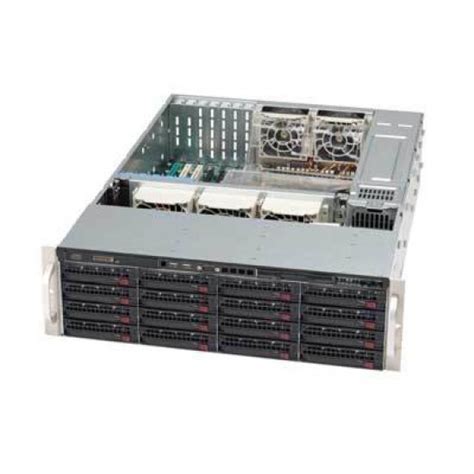 Superchassis Supermicro Rack 3u 16 Baias South Safe Compromisso Com