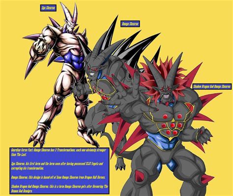 Shenron Forms
