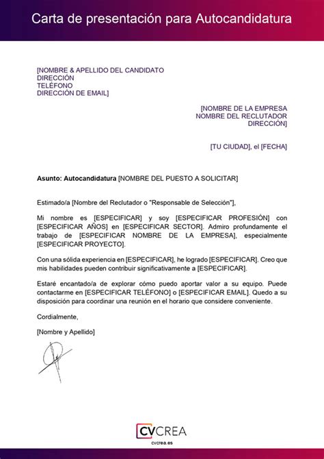 Como Escribir Carta De Presentacion Para Trabajo