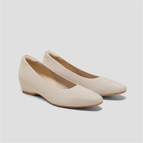 Small Square Toe Low Wedge Heels Mackenzi Vivaia