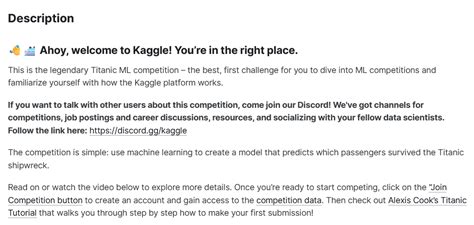 Titanic Survival Prediction Model Kaggle Tutorial By