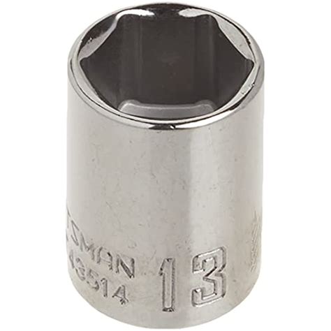 Craftsman 13 Mm X 14 In Drive Metric 6 Point Standard Shallow Socket