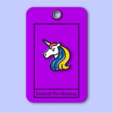 Free Enamel Pin Mockup On Behance