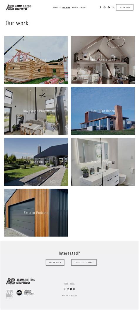 Adams Building Company — Winning