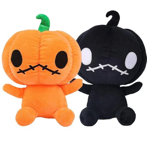 Mu Eco De Peluche De Calabaza Para Halloween Mu Eco De Algod N Suave De