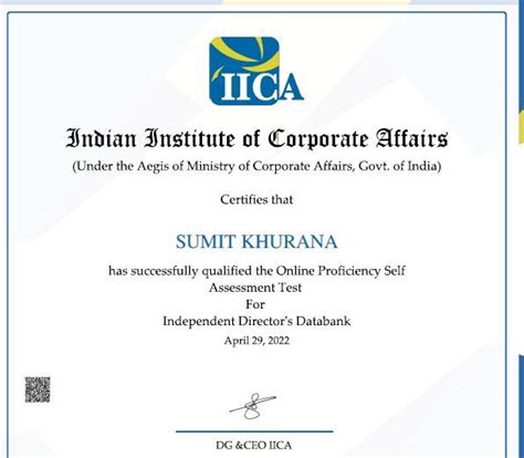 Ca Sumit Khurana On Linkedin Directors Iica 11 Comments