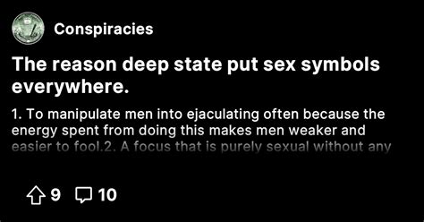 The Reason Deep State Put Sex Symbols Everywhere Conspiracies