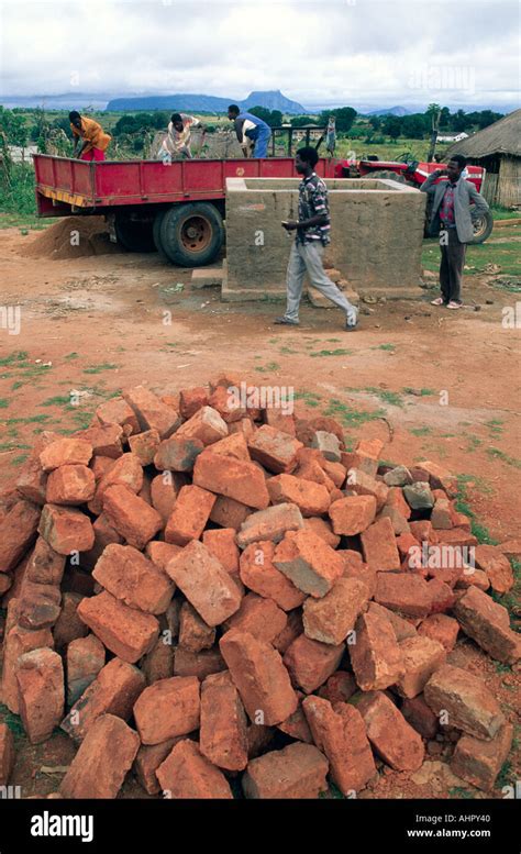 A Delivery Of Building Materials To Reconstruct A Rural School Massaca