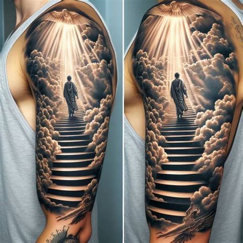 Stairway To Heaven Tatoveringshylsedesign Stairway To Heaven Tattoo