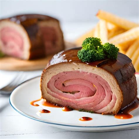 Premium Ai Image Photo Of Delicious Roast Beef Cutlet