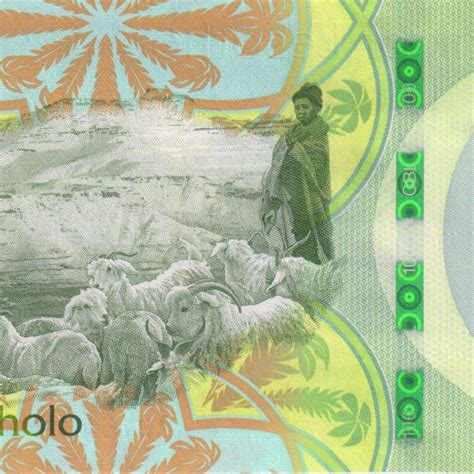 Lesotho 100 Maloti Unc Currency Note Kb Coins And Currencies