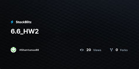 66hw2 Stackblitz