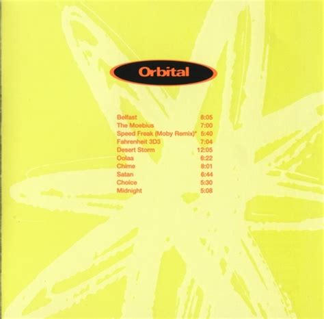 Orbital Orbital Cd Discogs
