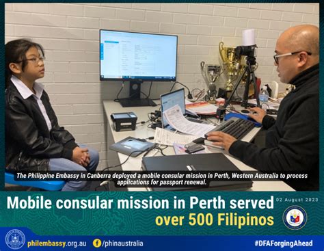 Mobile Consular Mission In Perth Served Over 500 Filipinos Philippine