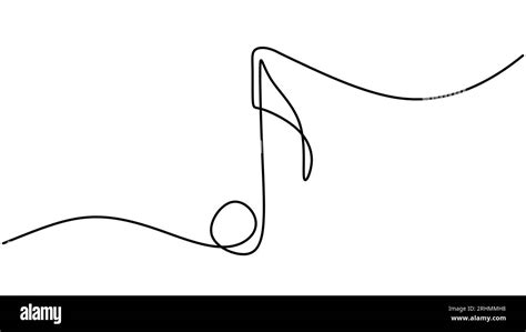 Single Music Notes Vector