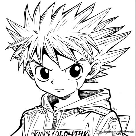 Hunter X Hunter Coloring Pages Free And Printable