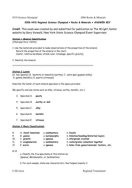 Specific Gravity Of Minerals Chart Ponasa