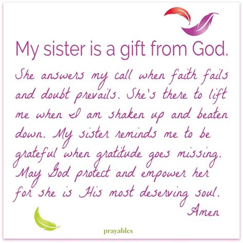 Healing The Sick Prayers For Sister