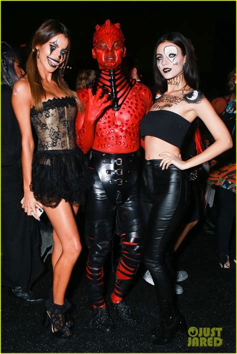 Victoria Justice Dresses As A Ouija Board At Just Jareds Halloween