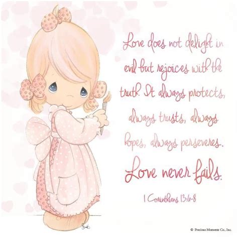 Precious Moments Bible Verses