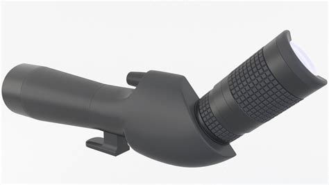 Telescope Spotting Scope Inside 4 3d Model 348 Obj Fbx 3ds Free3d
