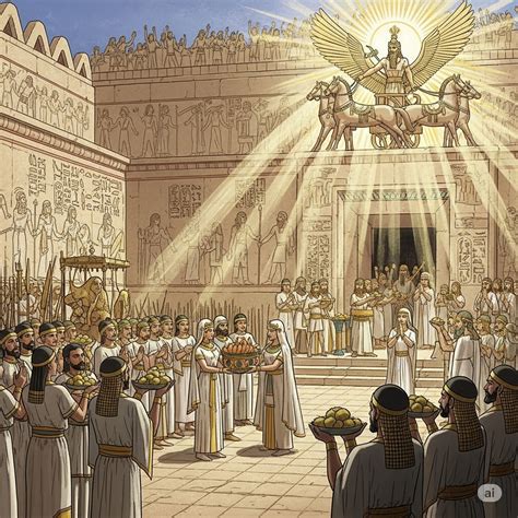 The Worship Of Shamash The Mesopotamian Sun God