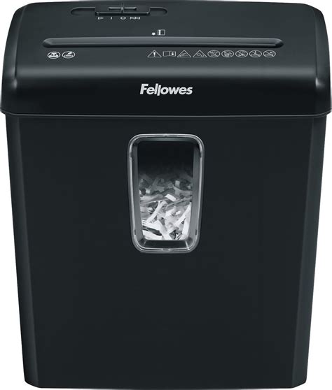 Fellowes Powershred Fs 6c 5013601 Niszczarka Czarny 6 Arkuszy Amazon Pl Artykuły