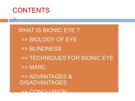 Bionic Eye Pptx