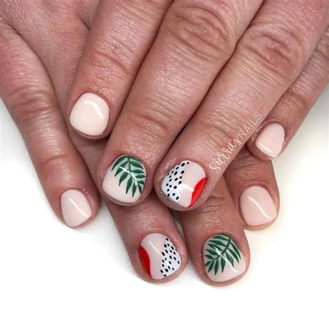 30 Best Leaf Nail Design Ideas You Should Check