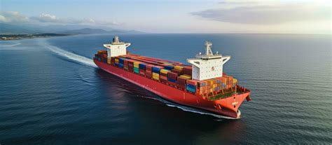 A Container Ship Is Transporting Containers For Import And Export Purposes This Business