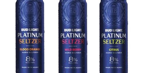 Bud Light Platinum Seltzer Is 8 Abv And Available In Three New Flavors