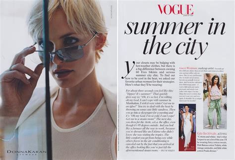 Summer In The City Vogue May 2002