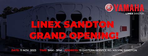 Linex Sandton Launch Invite 1080x1080px Facebook Banner Copy Za
