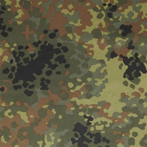 Flecktarn Bundeswehr Fabric Boxstitch