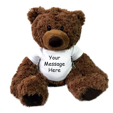 Personalized Teddy Bear Aurora Plush 15 Coco Bear Mandys Moon
