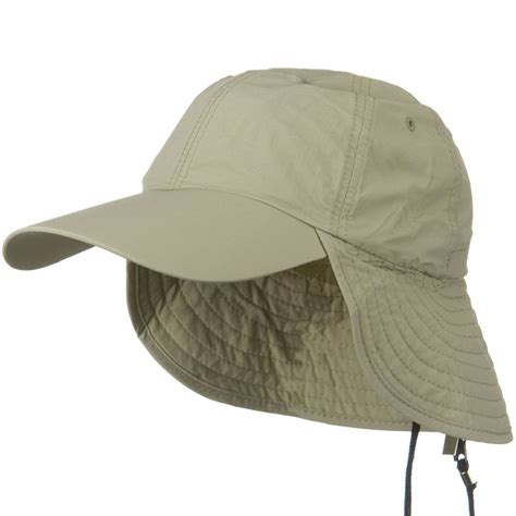 Uv 50 Outdoor Talson Uv Flap Cap Khaki Cg11918i9al Mens Hats