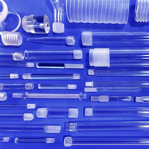 Borosilicate Glass Threaded Tubing Scientific Machine