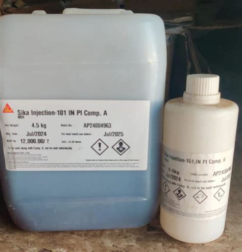 Sika Injection 101 Liquid Packaging Size 45kg X 05kg At ₹ 800kg In Mumbai