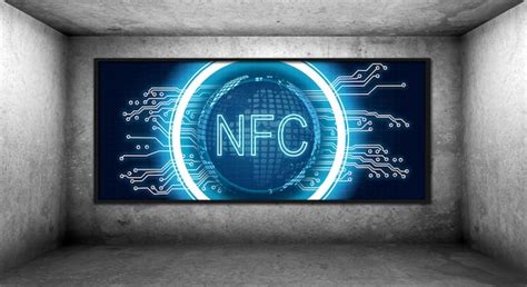 Premium Photo Near Field Communication Interface On Digital Screen